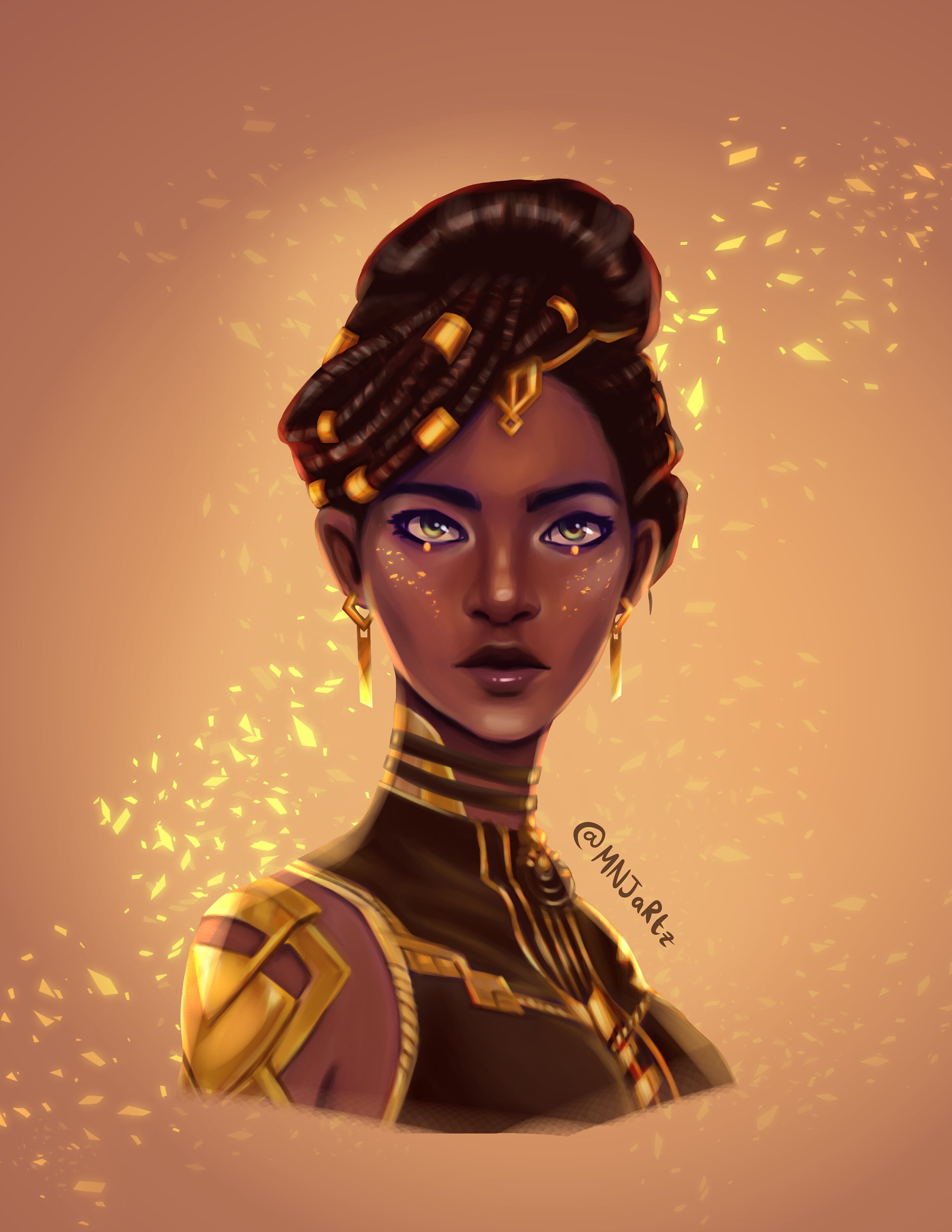 Custom Semi-realistic Portraits - Etsy