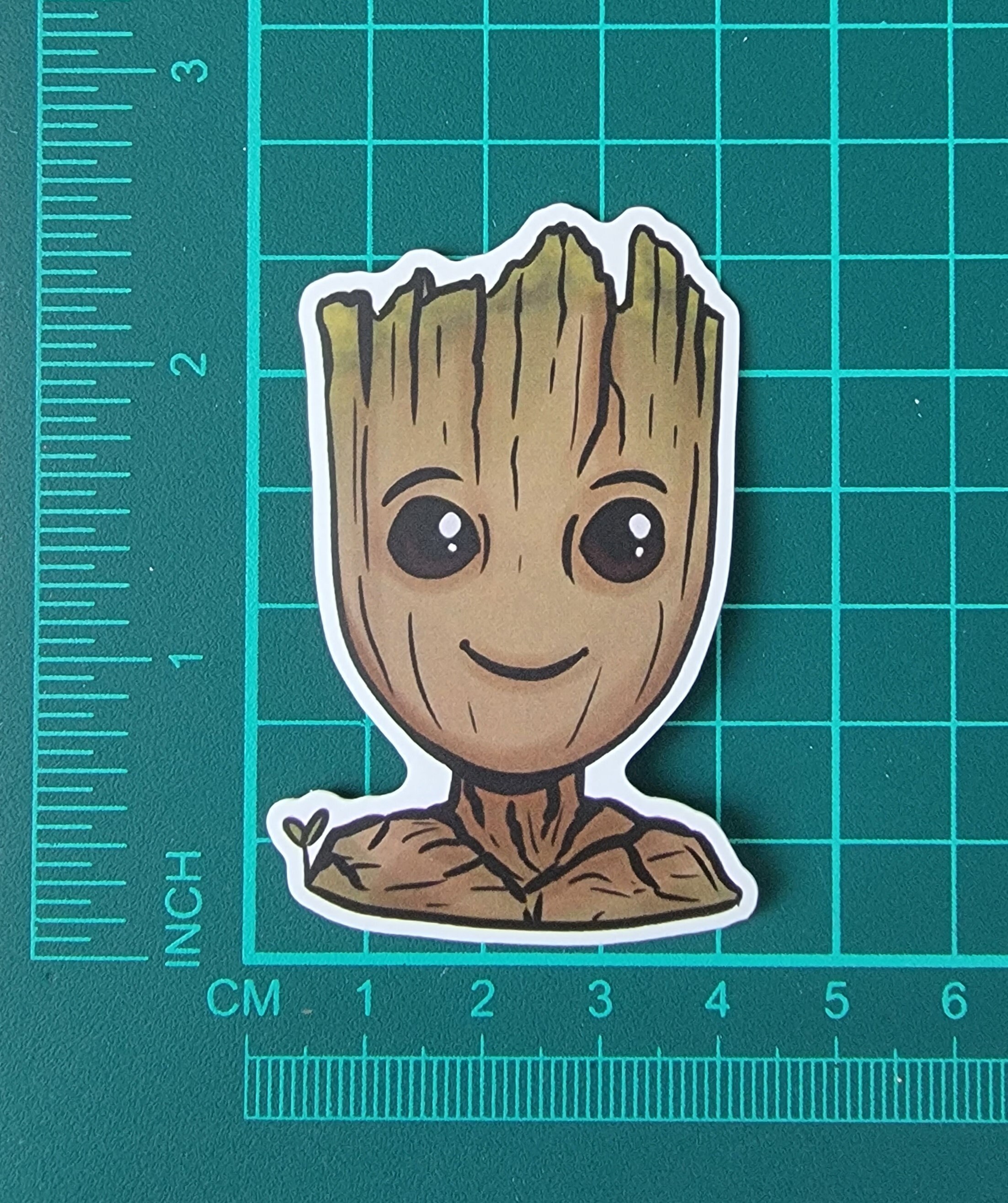 Baby Groot Sticker Premium Matte Vinyl Stickers - Etsy