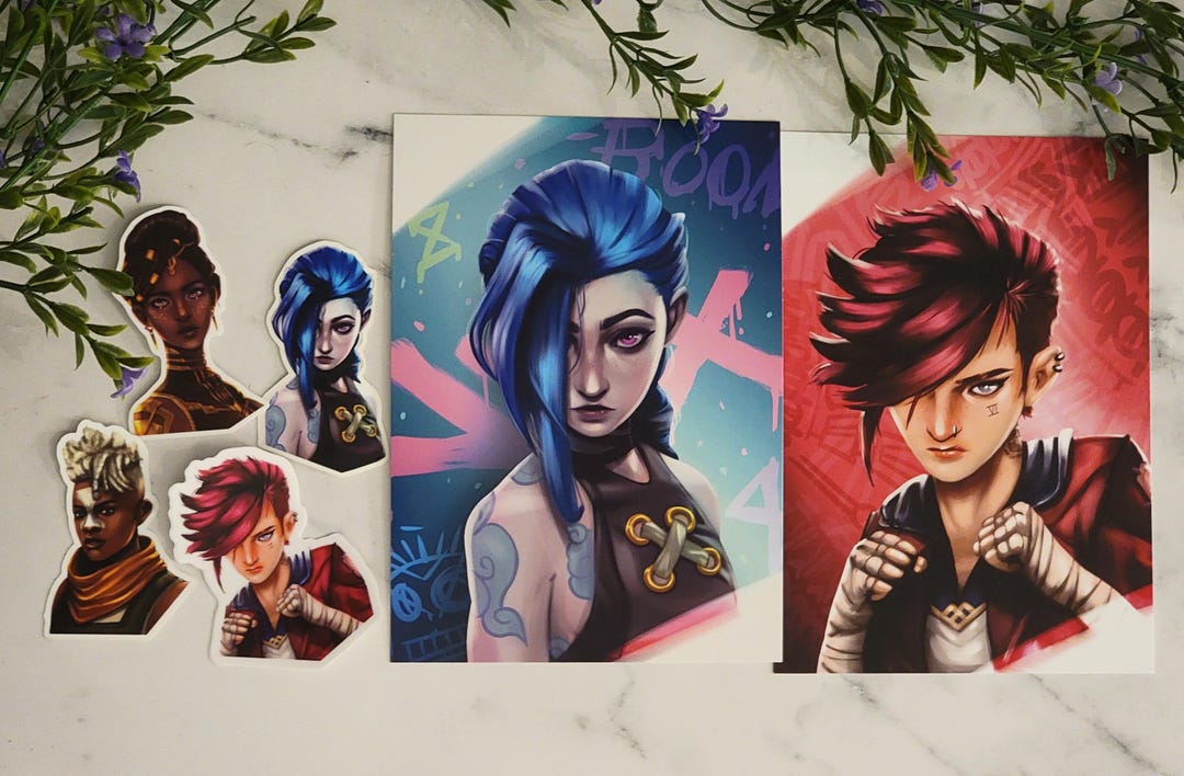 Ultimate Arcane Gift Bundle - 3 Premium Vinyl Stickers and 2 Mini ...