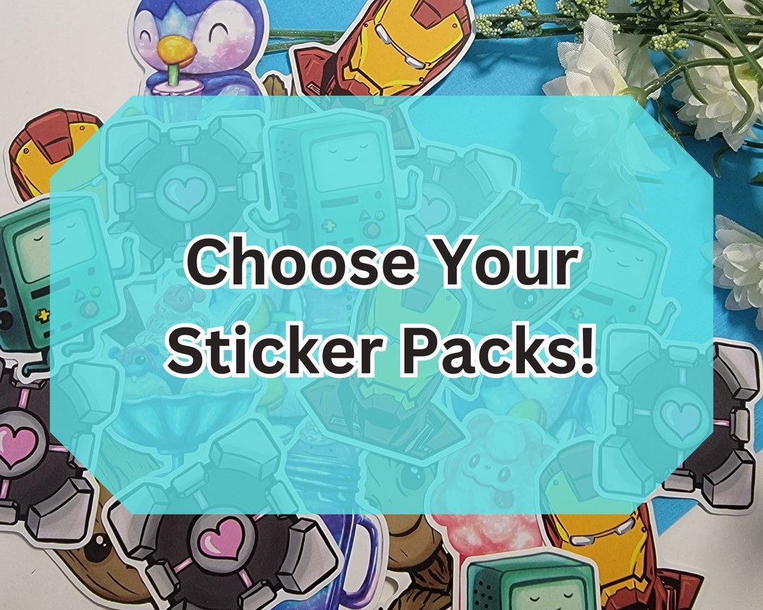 Choose Your Sticker Pack - Etsy