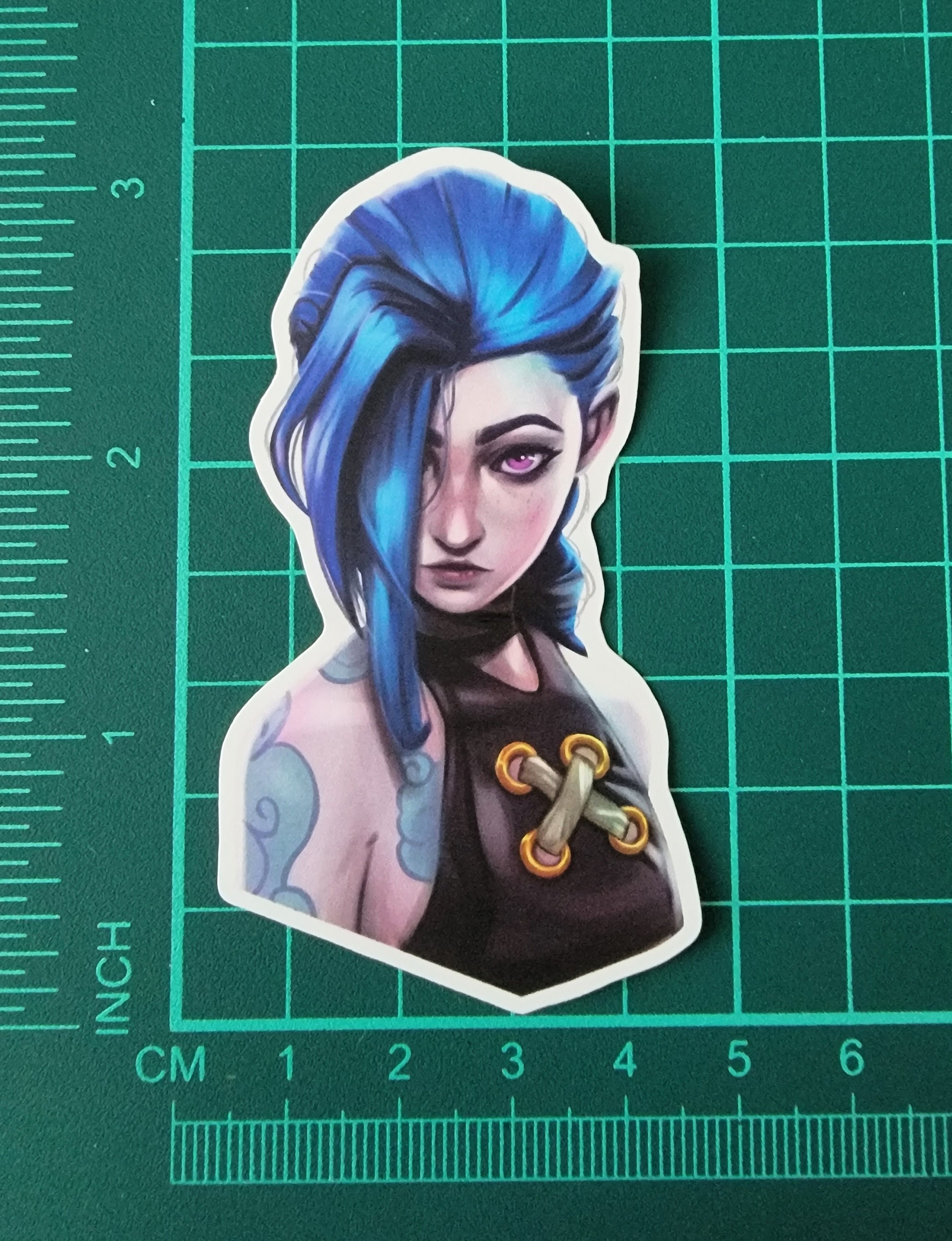 Arcane Jinx, Vi, Ekko and Mel - Premium Matte Vinyl Stickers - Etsy