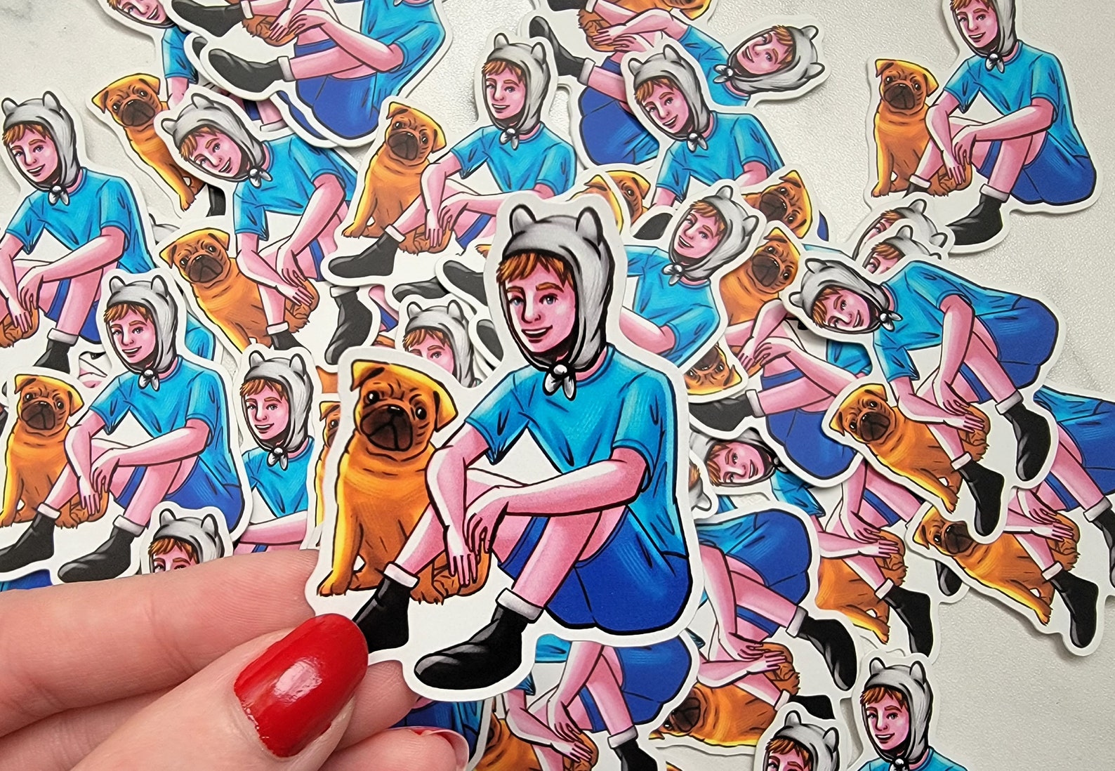 Adventure Time Stickers - Premium Matte Vinyl Stickers - Etsy