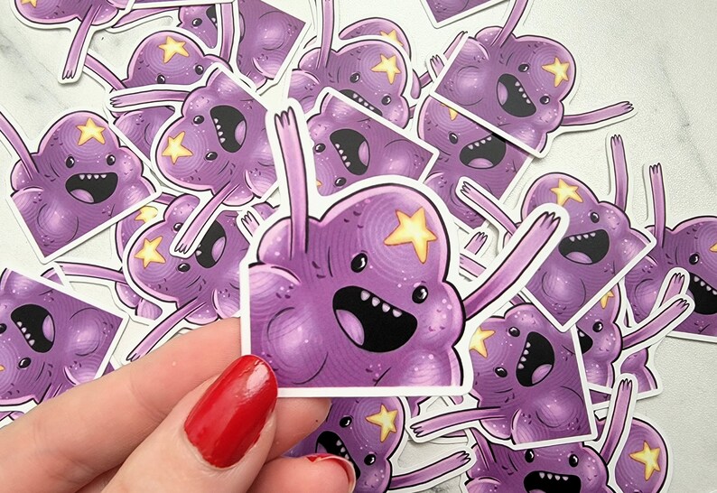 Adventure Time Stickers - Premium Matte Vinyl Stickers - Etsy