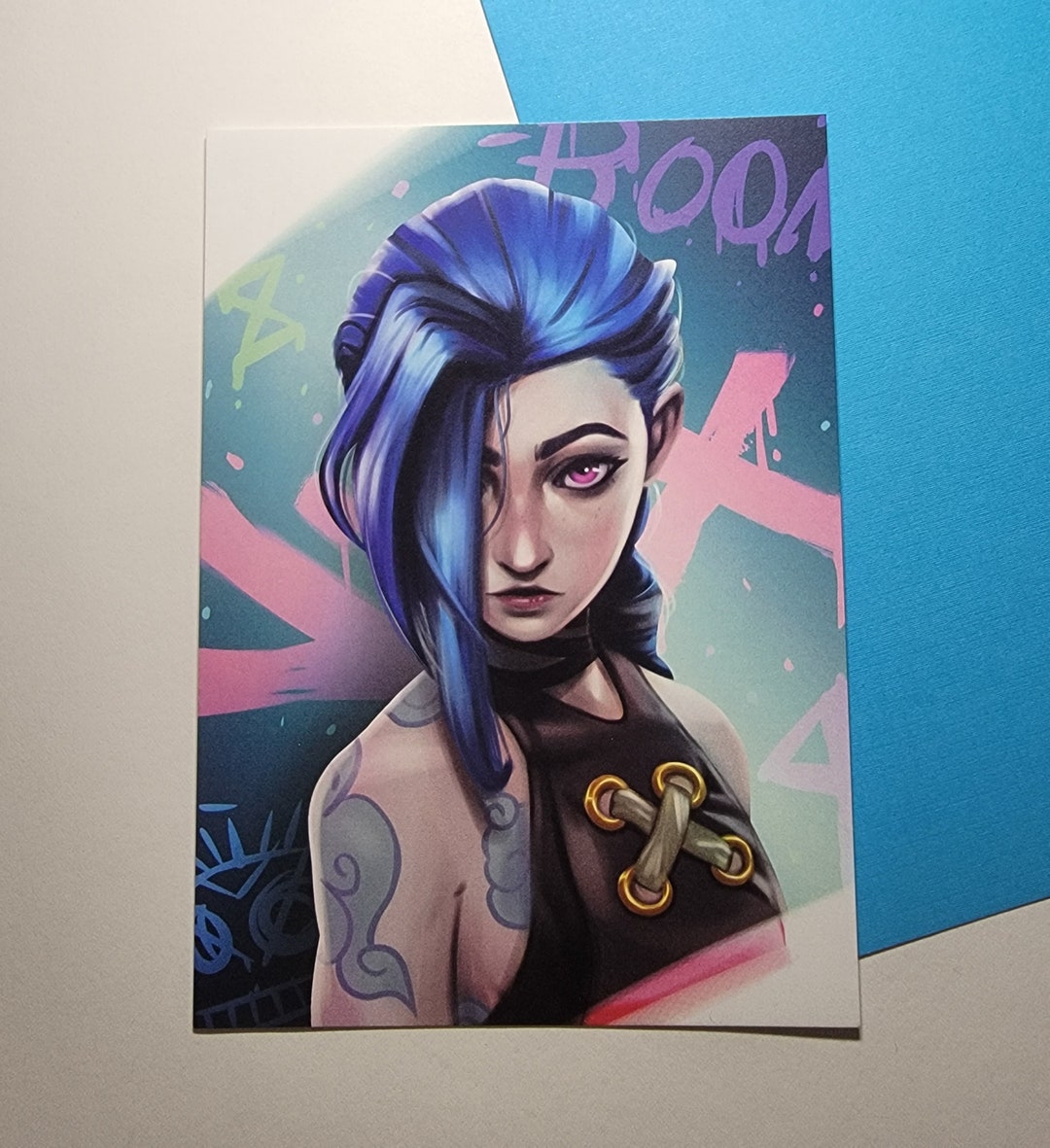 Jinx Arcane Mini Print - Etsy