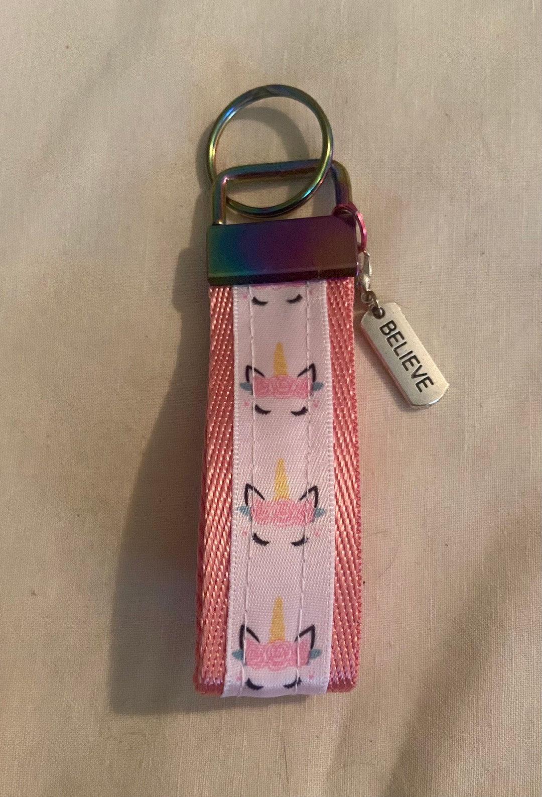 Unicorn Key Fob - Etsy