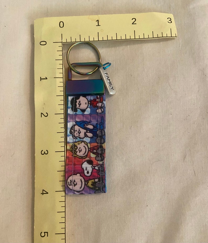 Peanuts Characters Key Fob - Etsy