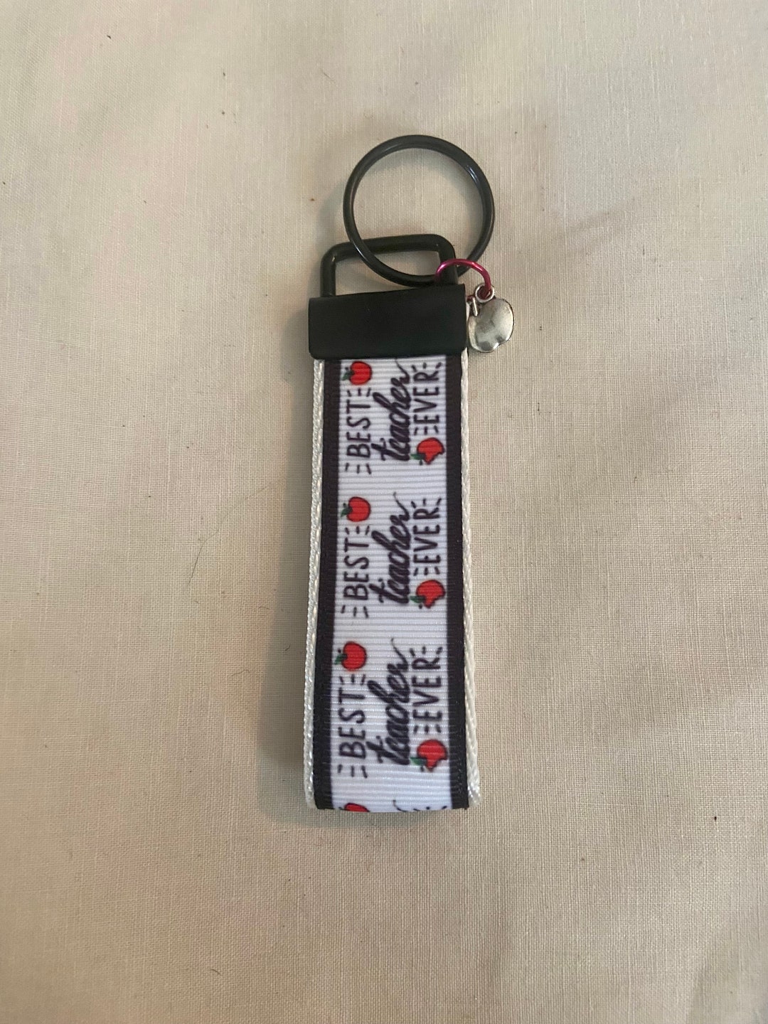 Key Fob With Teacher Pattern - Etsy