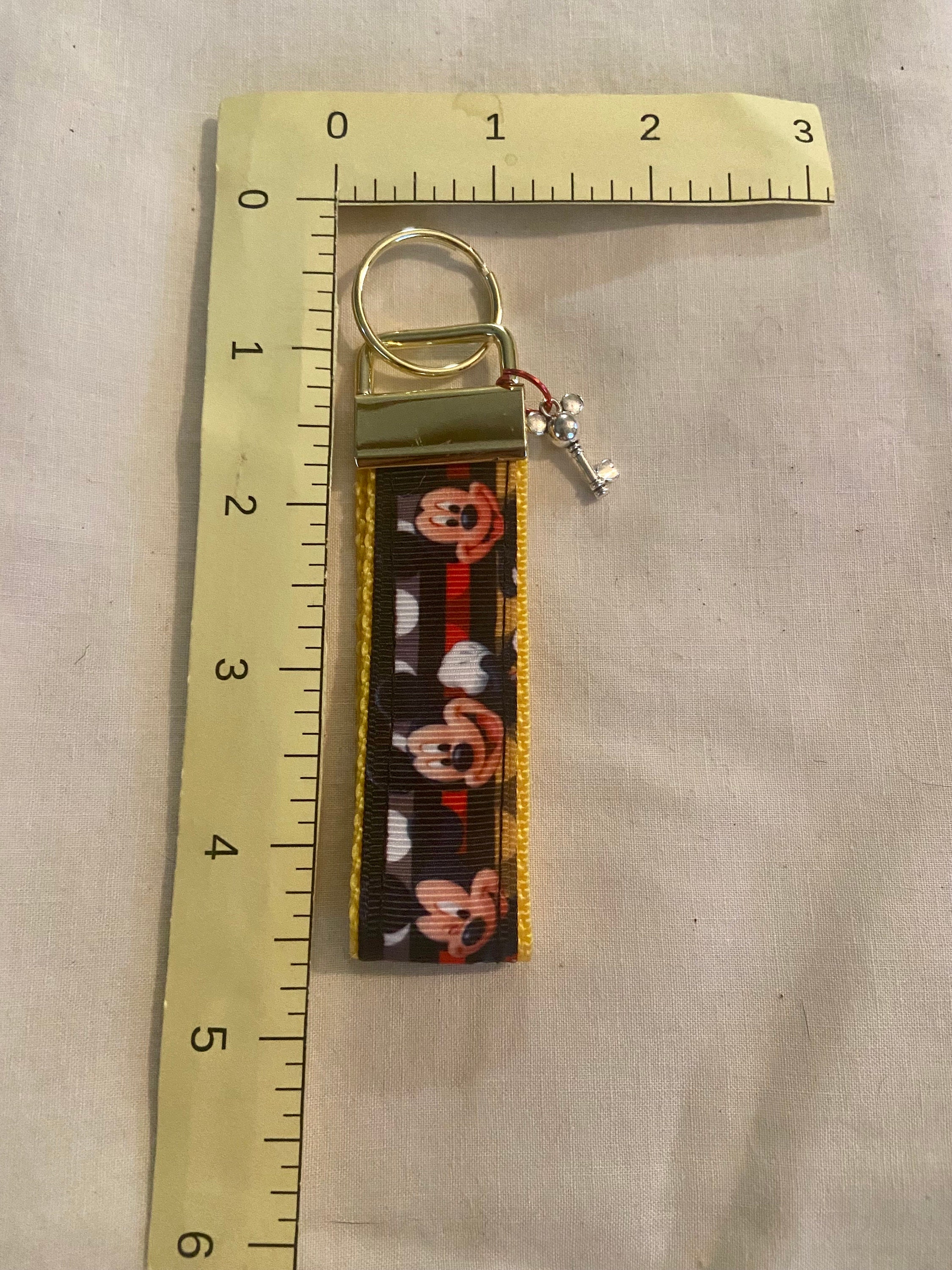 Disneys Mickey Mouse Key Fob - Etsy