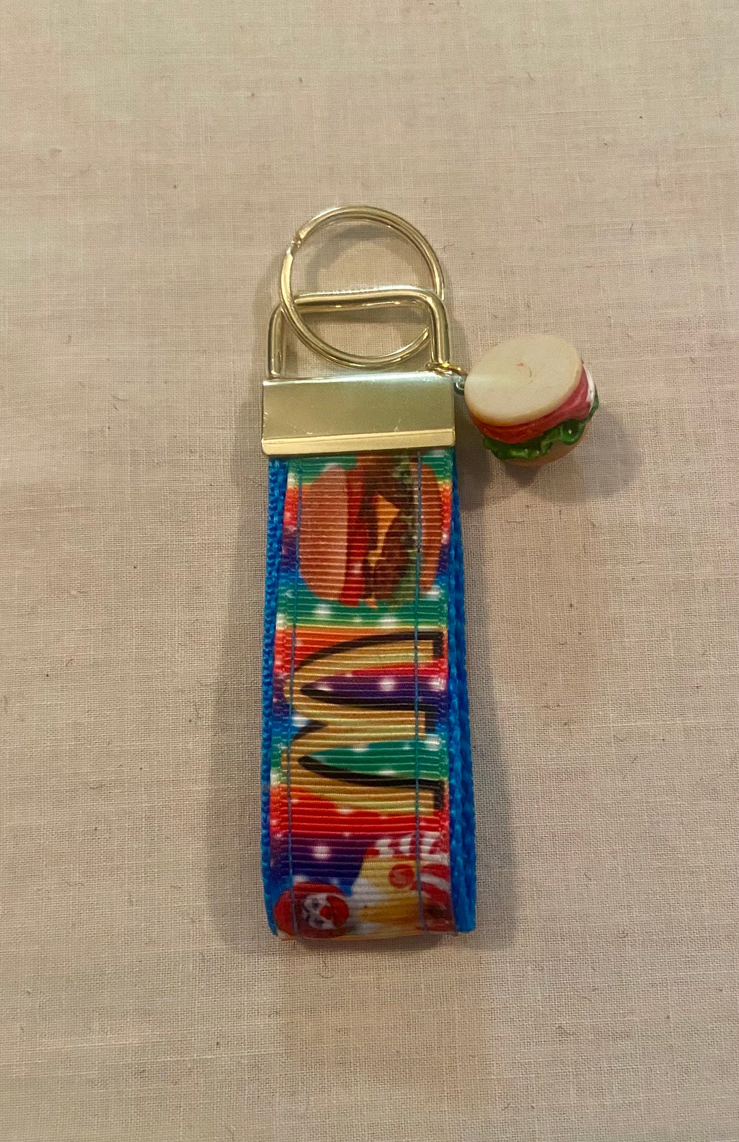 Mcdonalds Retro Printed Key Fob - Etsy