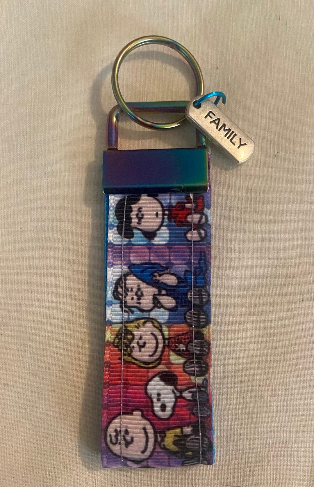 Peanuts Characters Key Fob - Etsy
