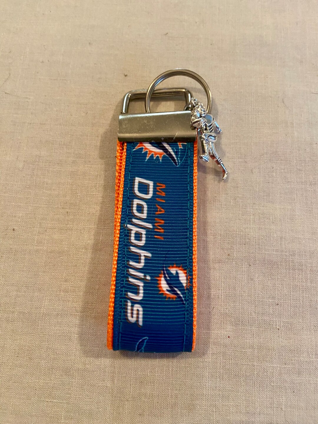 Miami Dolphins Key Fob - Etsy