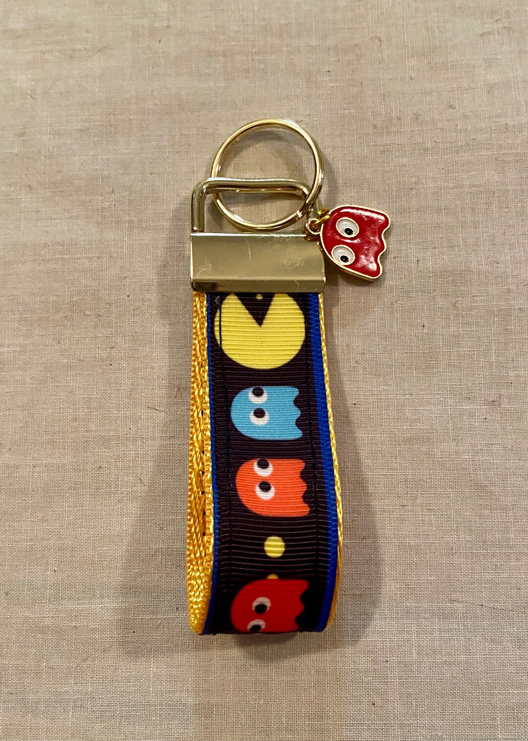 Pac Man Game Key Fob - Etsy