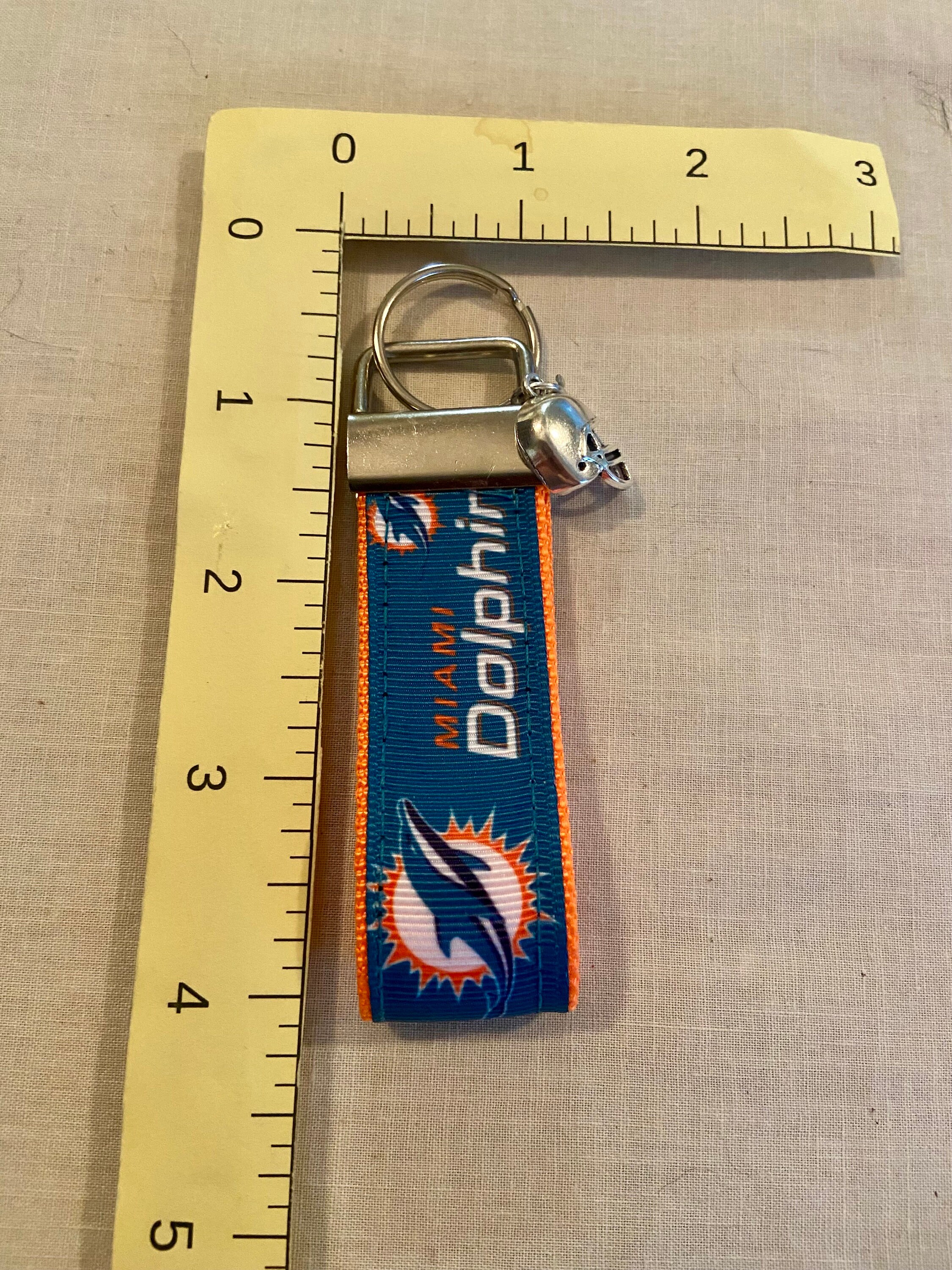 Miami Dolphins Key Fob - Etsy