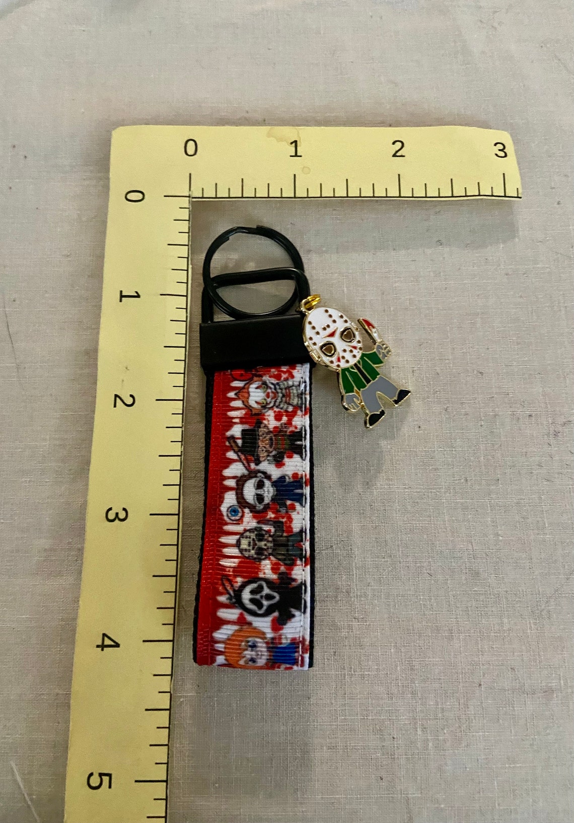 Jason From Friday the 13th Key Fob - Etsy