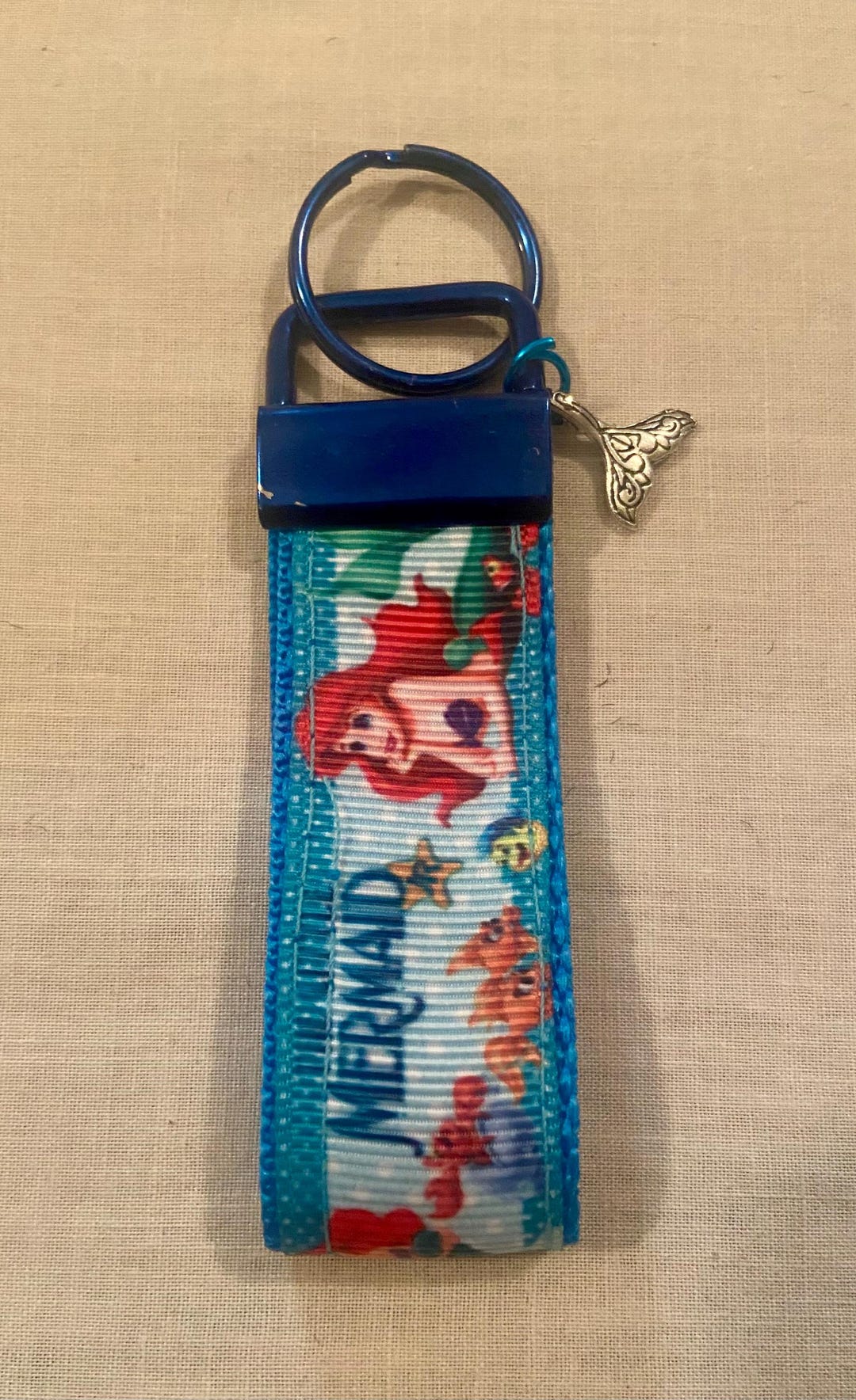Disneys Little Mermaid Key Fob - Etsy