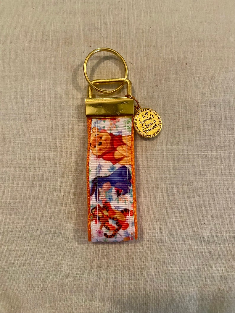 Disneys Winnie the Pooh and Friends Key Fob - Etsy