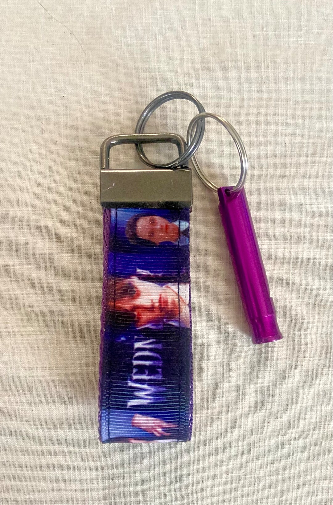 Wednesday Addams Key Fob - Etsy