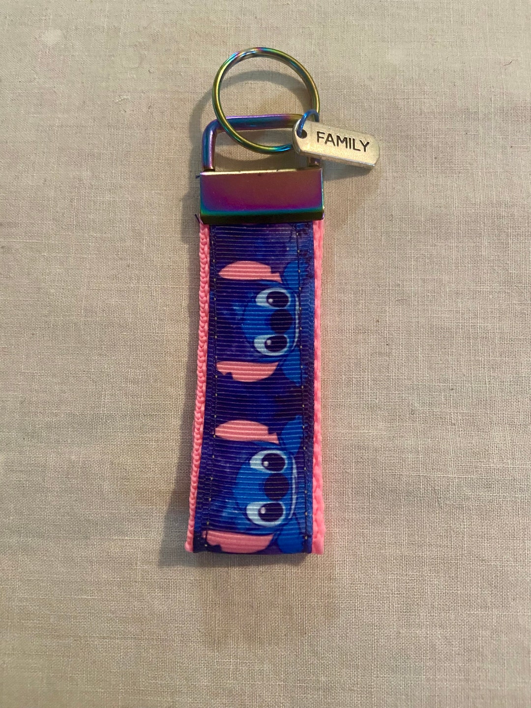 Disneys Stitch Key Fob - Etsy