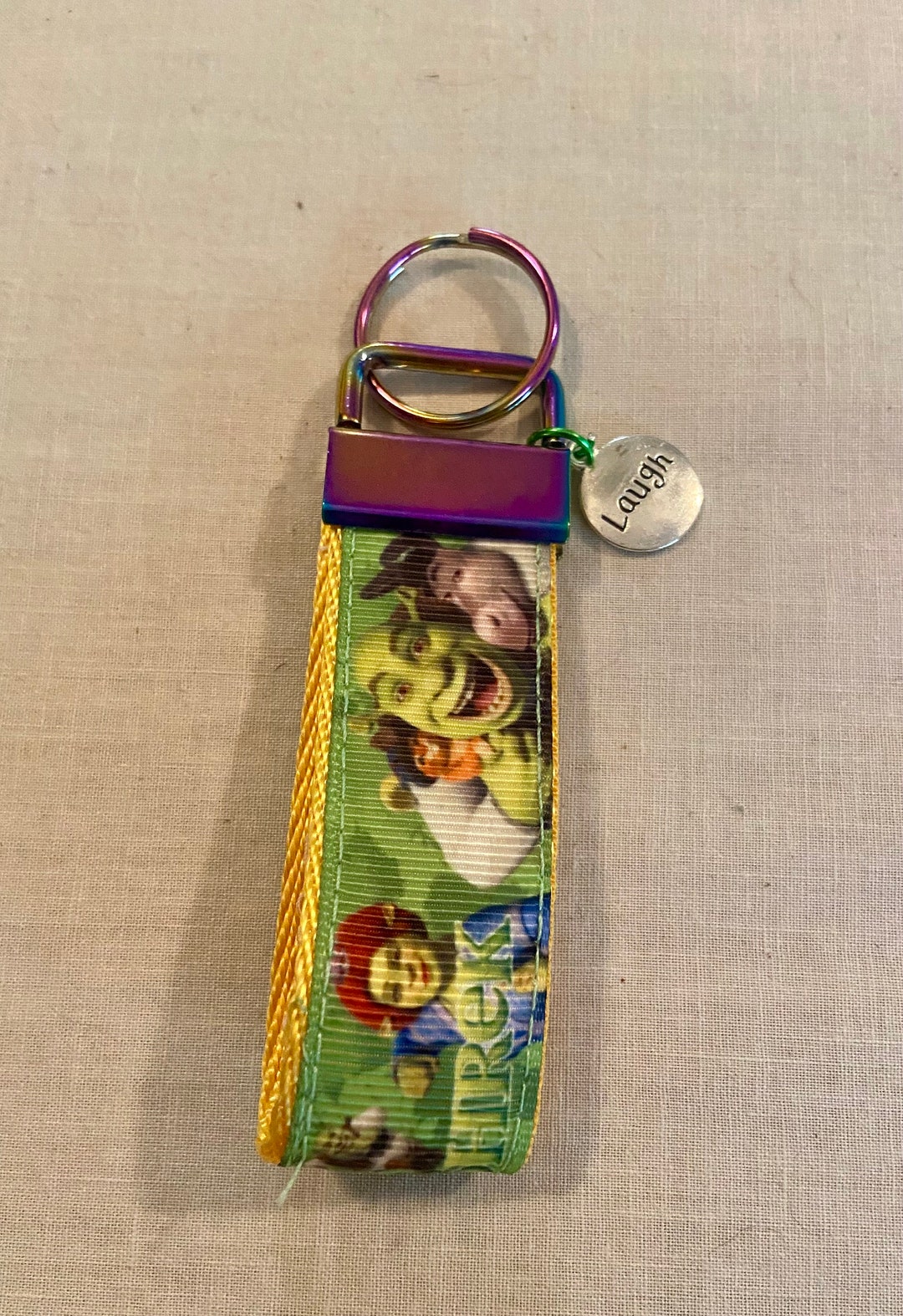 Disneys Shrek Key Fob - Etsy