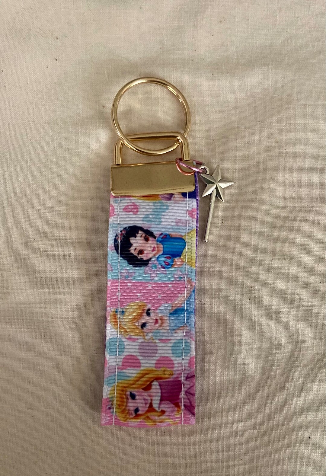 Disney Princess Key Fob - Etsy