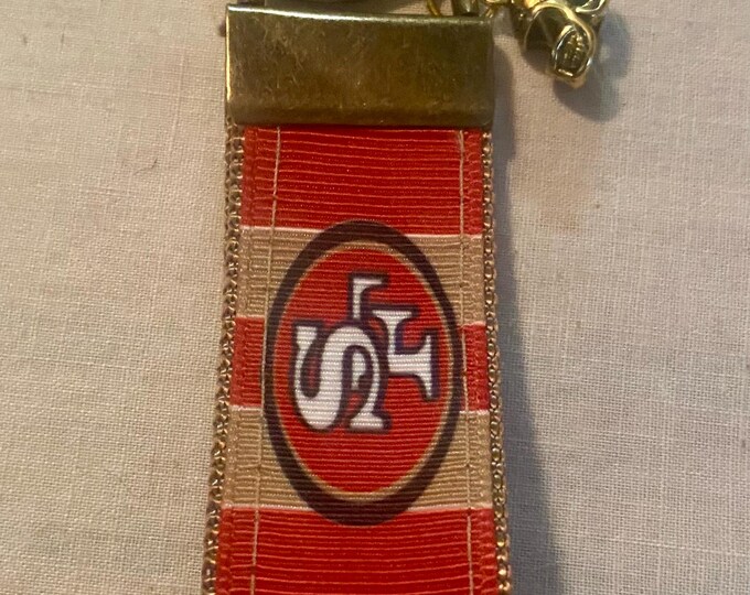 San Francisco 49ers Key Fob - Etsy