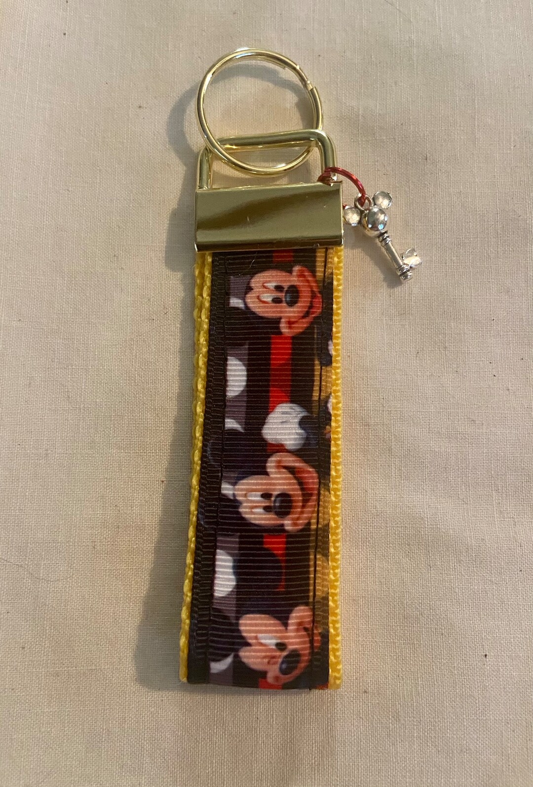 Disney’s Mickey Mouse Key Fob - Etsy