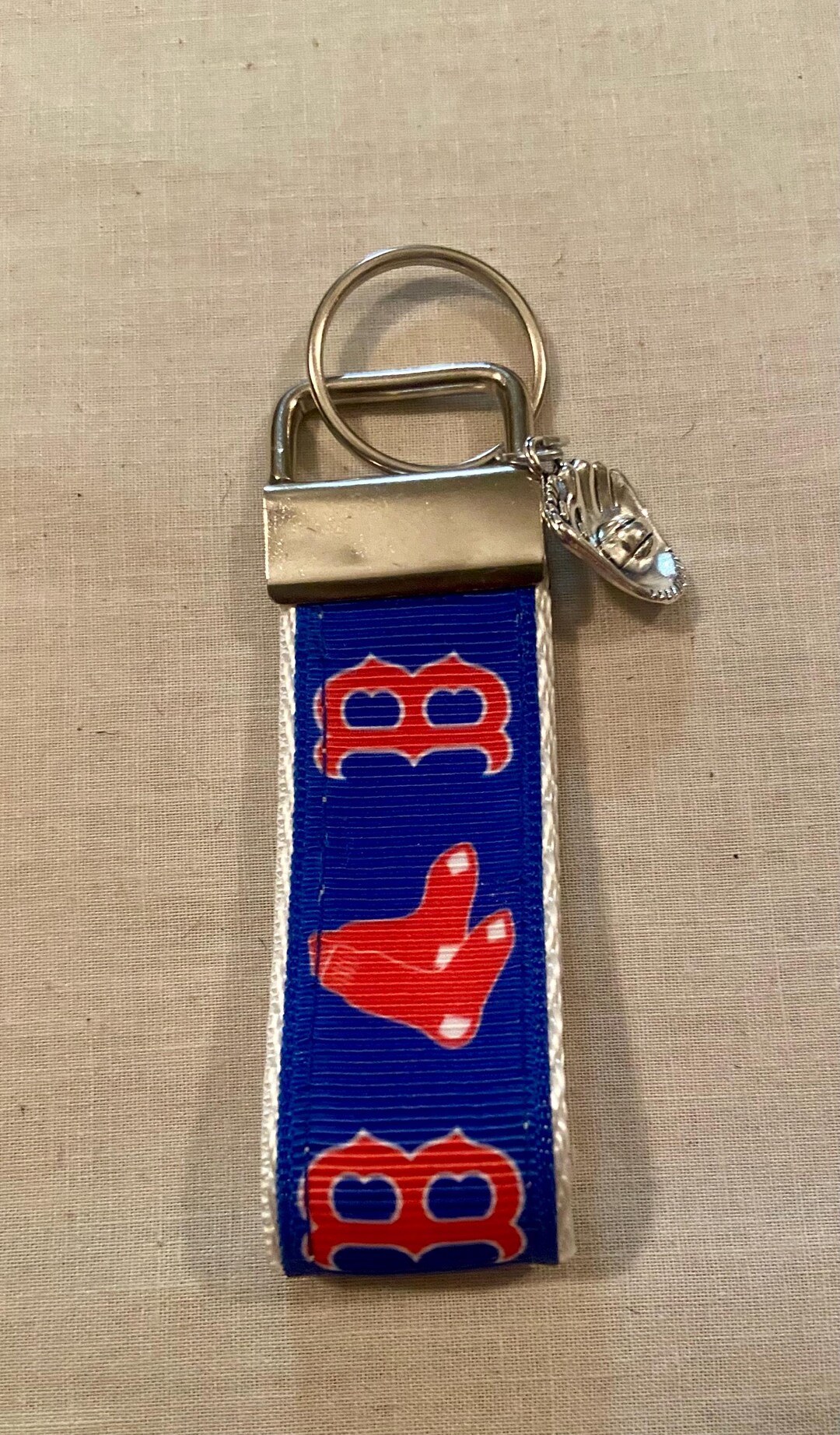Boston Red Sox Key Fob - Etsy