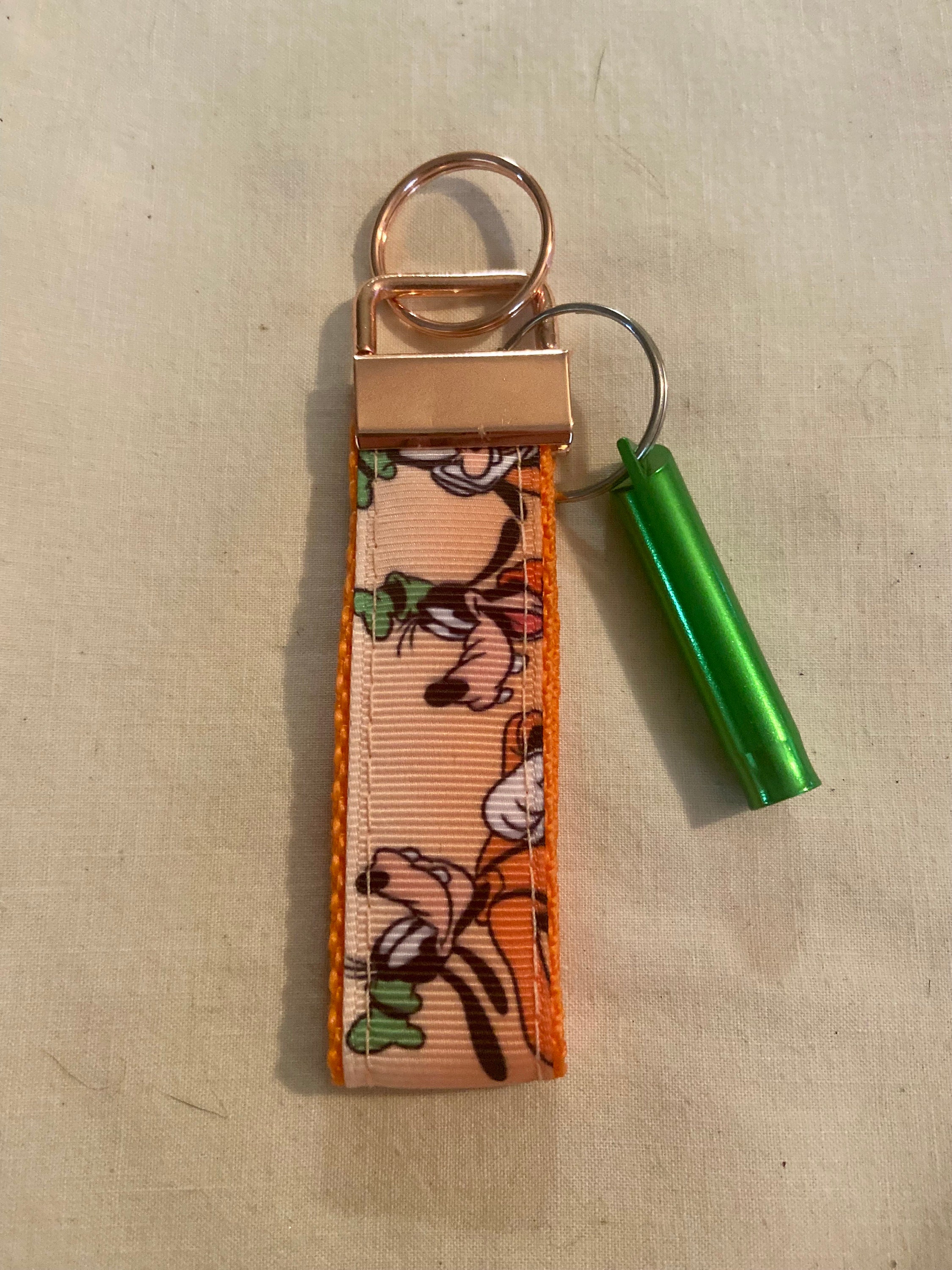 Disneys Goofy Key Fob - Etsy