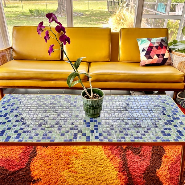 Mosaic Coffee Table - Etsy