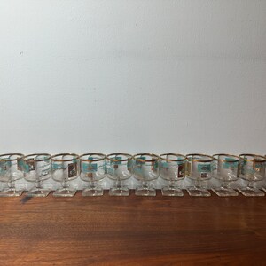 Mid Century Cocktail Glasses / Libbey Federal Southern Comfort ...