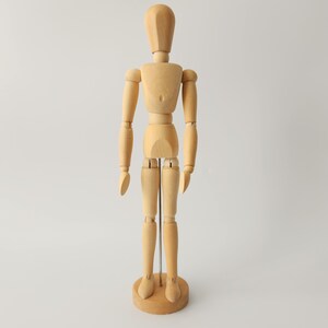 Vintage Wooden Artist's Model Articulated Mannequin Doll Eclectic Home ...