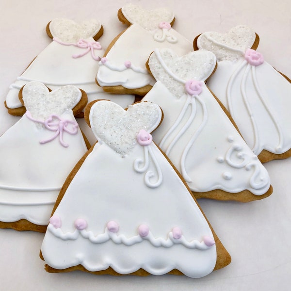Gown Cookies - Etsy