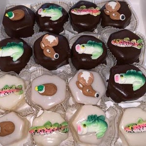 Mini Mallard Duck Pond Decoys- 12 Pcs Edible Royal Icing Cake Topper ...