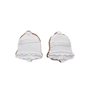 Wedding Bell Cookies- Set of 6 Crunchy Shortbread Cookies Individually ...