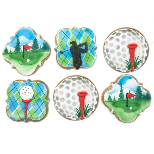 Golf Sugar Cookies - Etsy