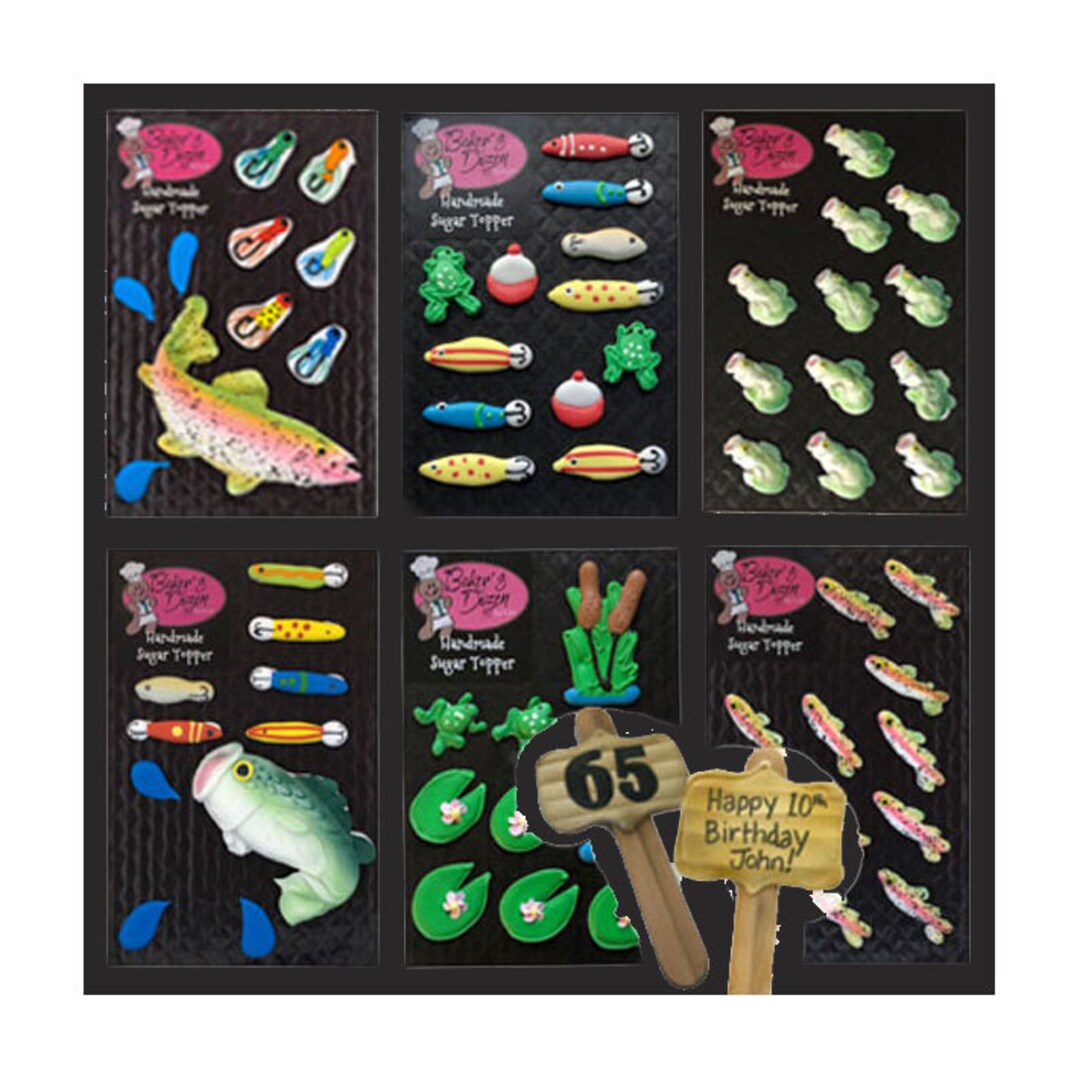 CUSTOM Sport Mix and Match Cake Cupcake Topper Edible Royal Icing by ...