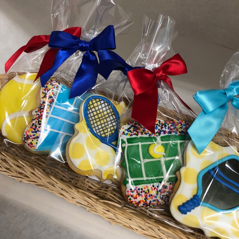 Pickleball Fathers Mix Set of 6 Crunchy Shortbread Cookies - Etsy