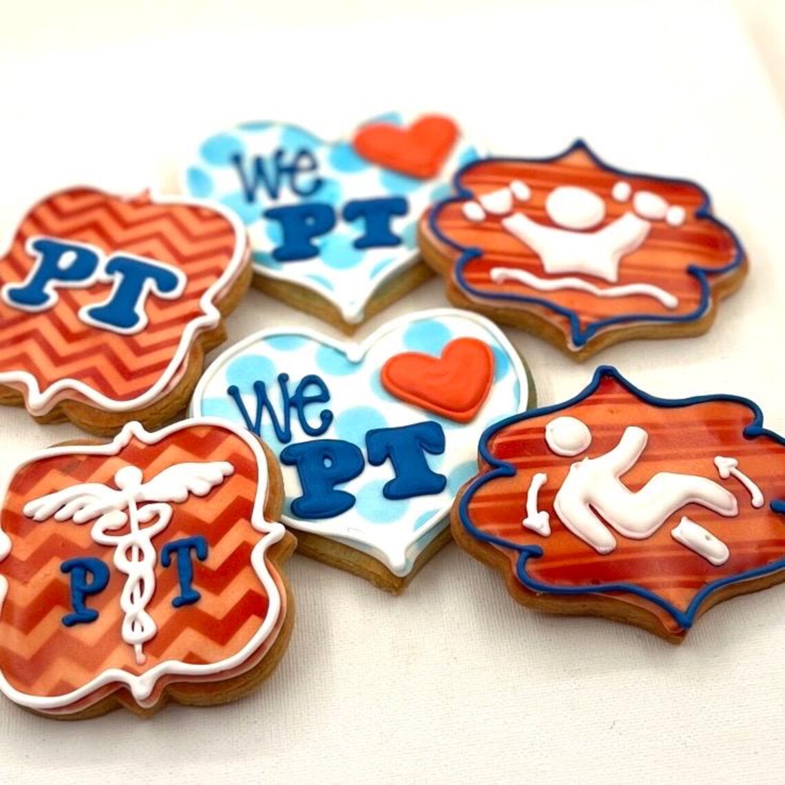 Occupational Therapy Cookies PT OT KT- Set of 6 Crunchy Shortbread ...