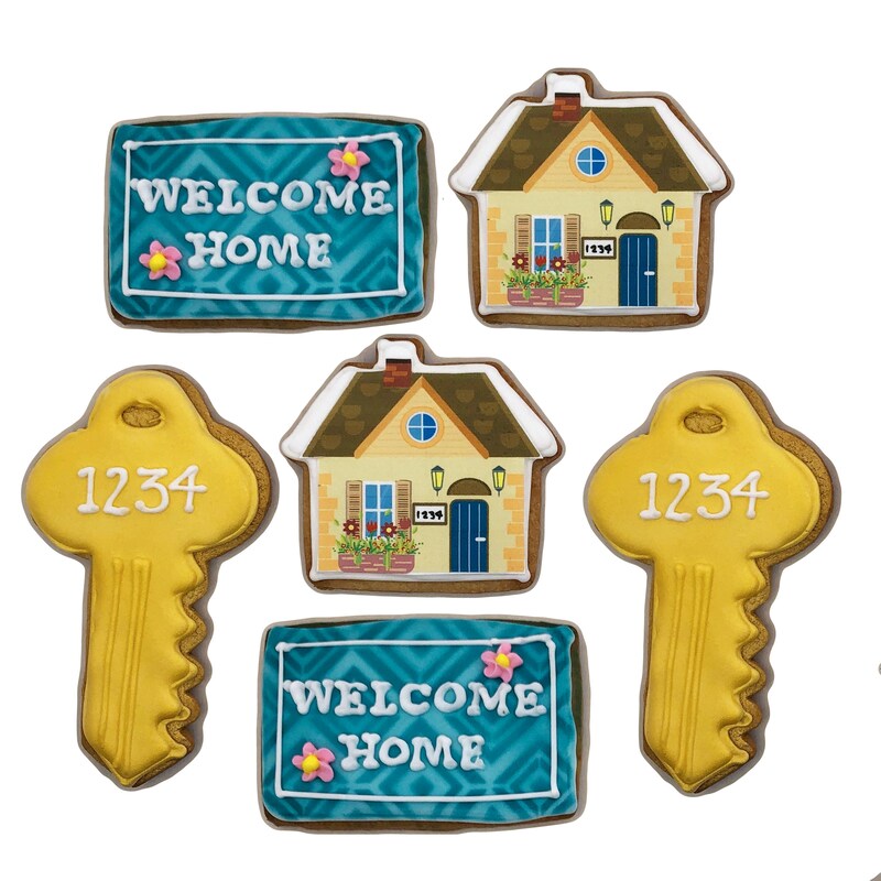 New Home Cookies - Etsy