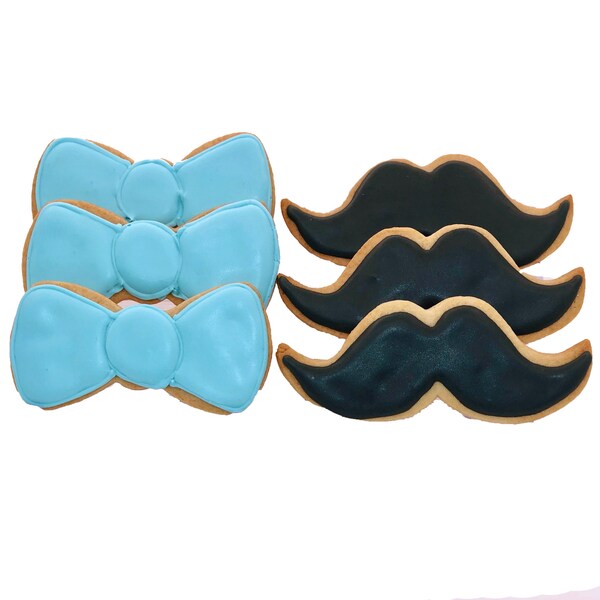 Mustache Cookies - Etsy