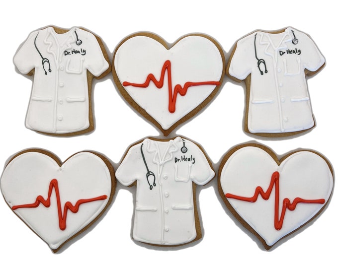 Dentist Decorated Cookies, Doctor Cookies, Nurse Cookies, Thank You ...