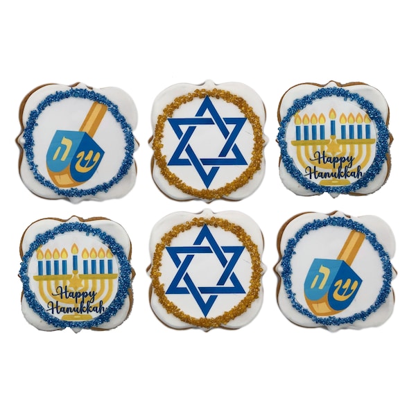 Hanukkah Cookie - Etsy