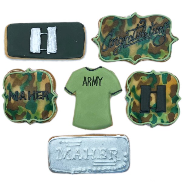 Military Cookies - Etsy