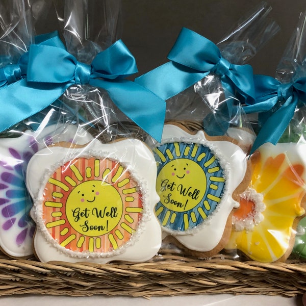 Get Well Cookies - Etsy