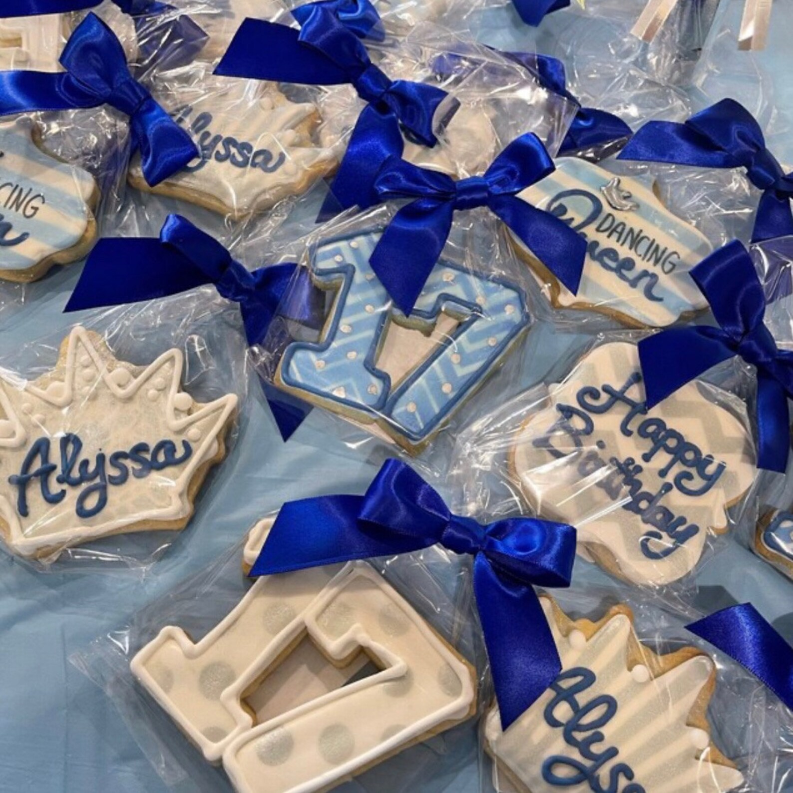 Dancing Queen Cookies- Set of 6 Crunchy Shortbread Cookies Individually ...