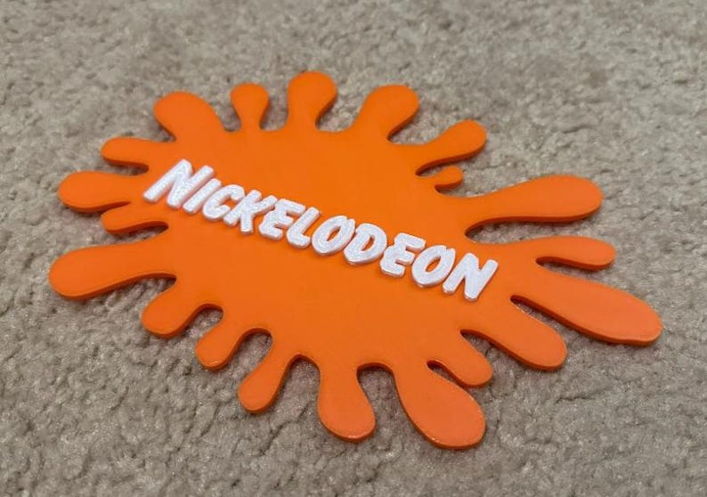 Nickelodeon Splat Logo Sign Decoration - Etsy