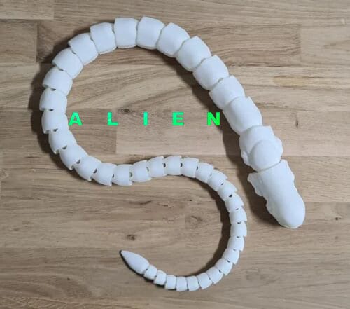 Alien Chestburster - Articulated Desk Toy - Xenomorph - Alien - 3D ...