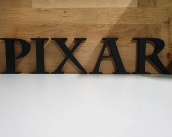 Pixar Playable Set 3D Printed Logo Pretend Play Pixar Letters Luxo Lamp ...