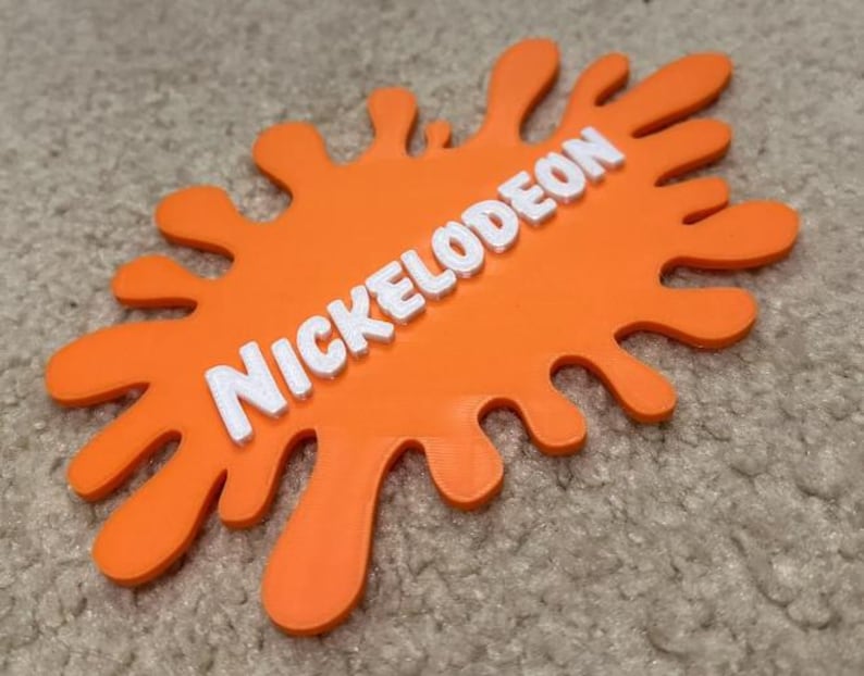 Nickelodeon Splat Logo Sign Decoration - Etsy
