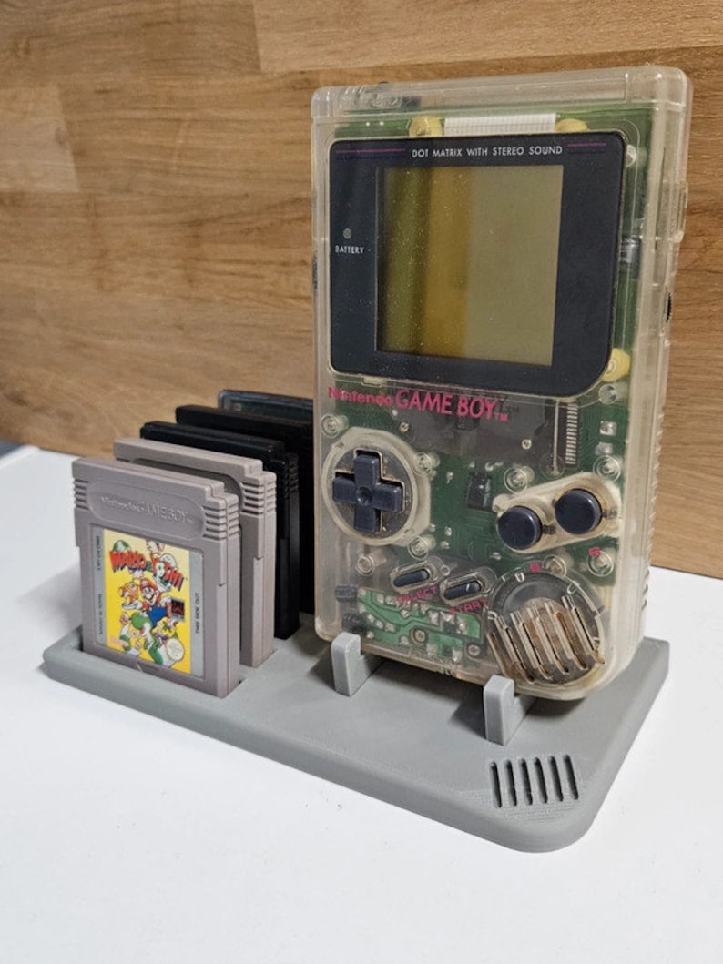 Gameboy Console and Game Holder - Etsy
